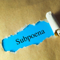 Issuing a Subpoena for a Minor